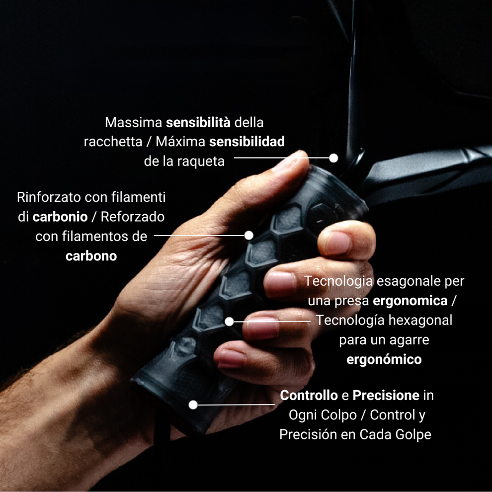 Padel Hesacore Grip Carbon – Hesacore EU